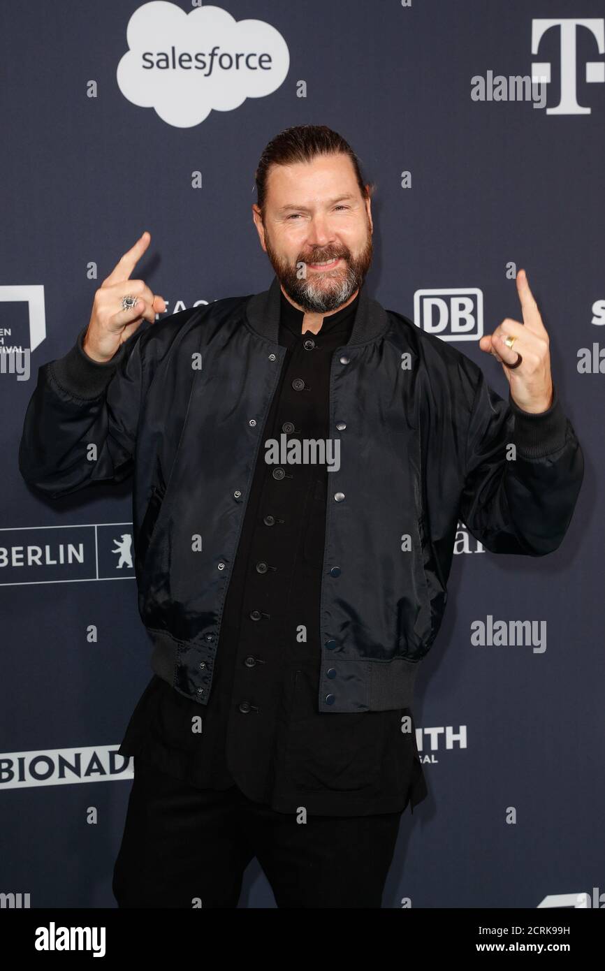 Berlin, Germany. 18th Sep, 2020. Rea Garvey comes to the Green Awards ...