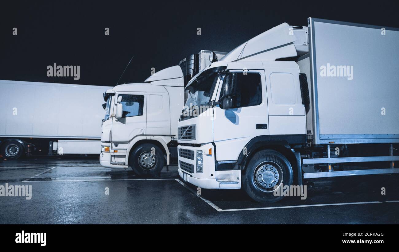 Semi Truck Wallpaper Night