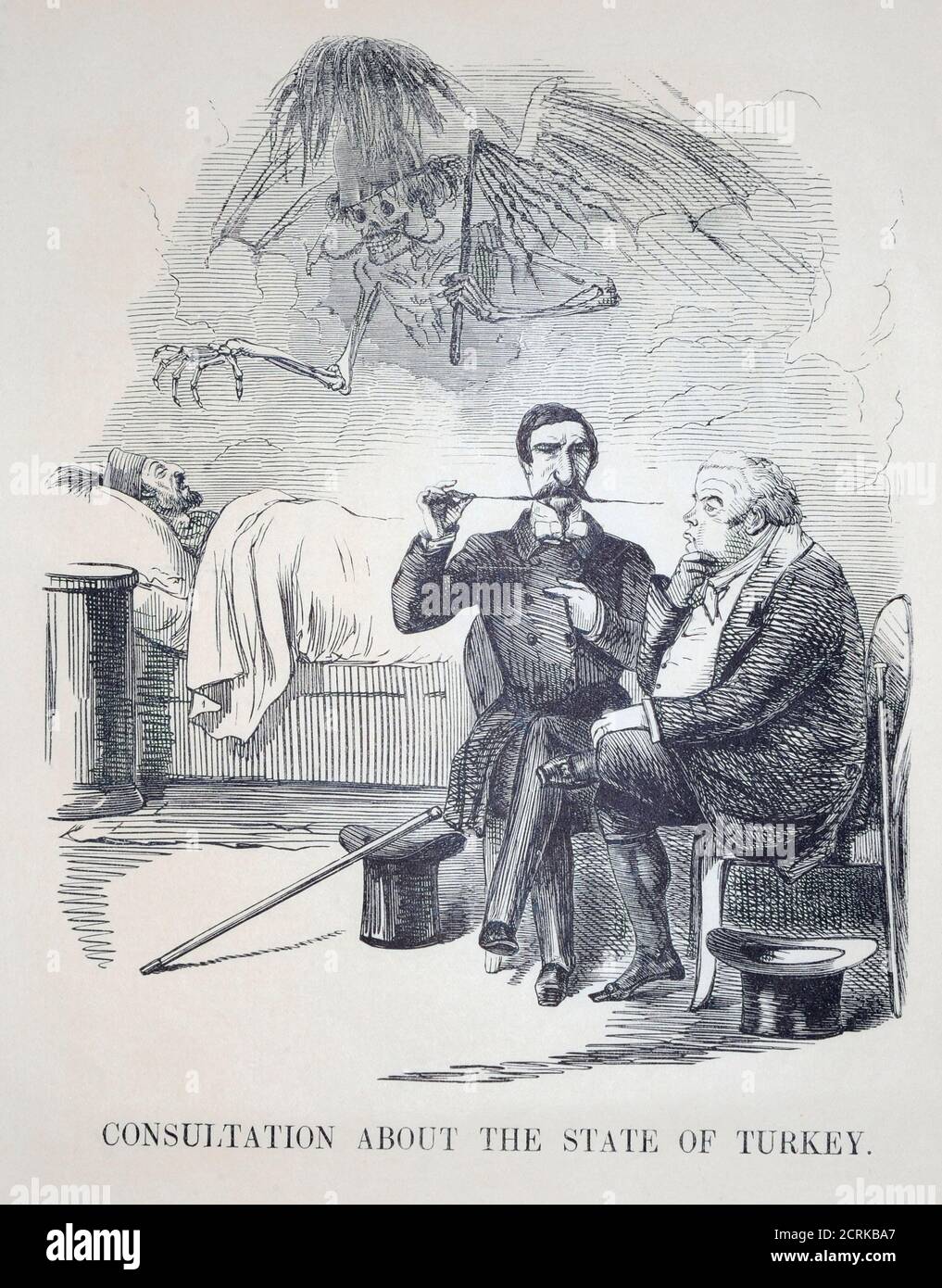 A British political satire press was sharp-eyed during the Crimean war ...