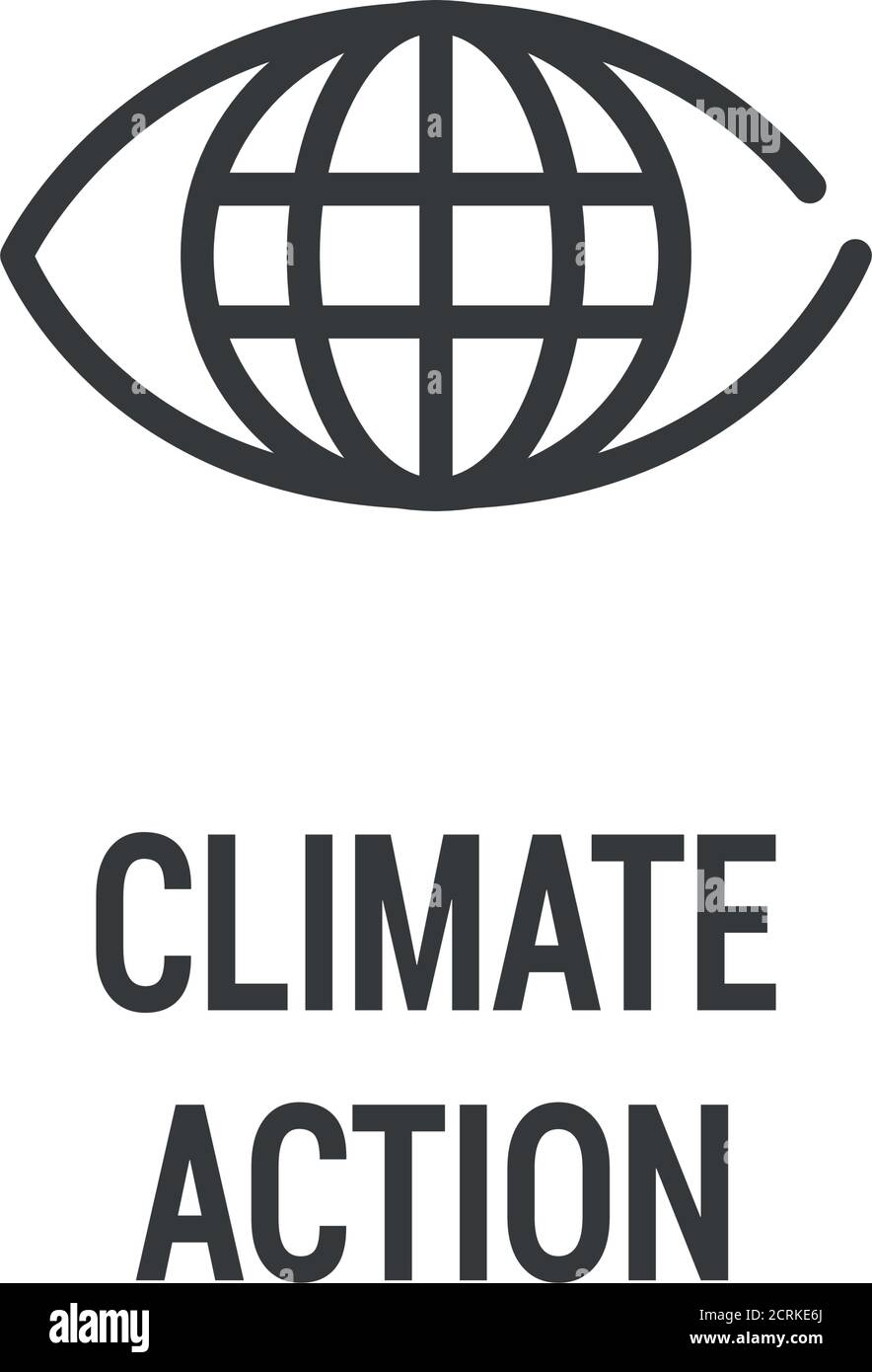 Climate action black icon. Corporate social responsibility. Sustainable ...
