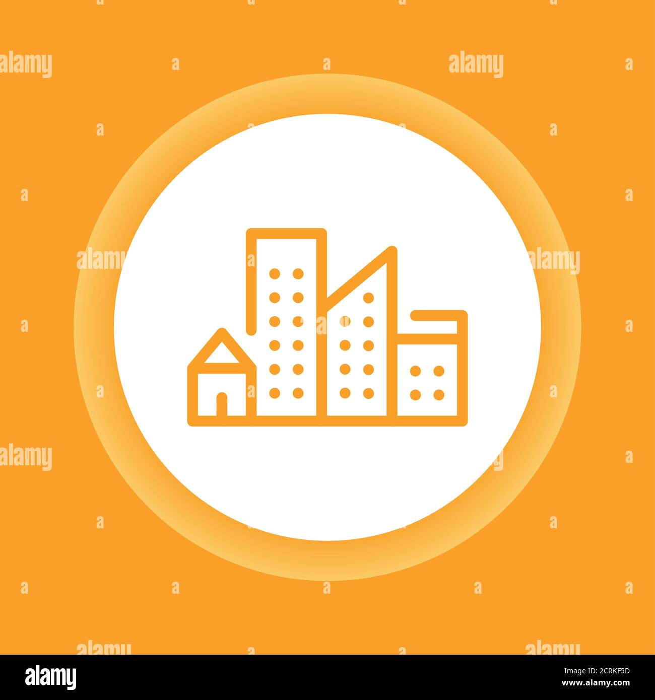 Sustainable cities and communities black icon. Creating career and ...