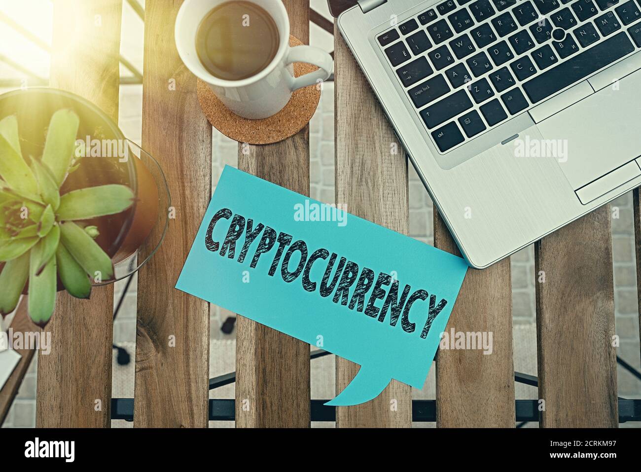 Word writing text Cryptocurrency. Business photo showcasing form of ...
