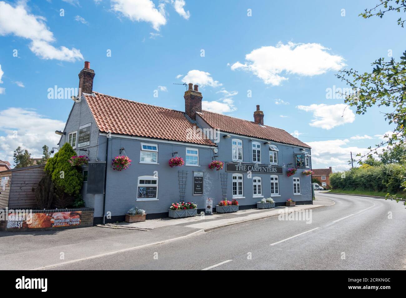 The carpenters public house and restaurant fiskerton lincolnshire july ...