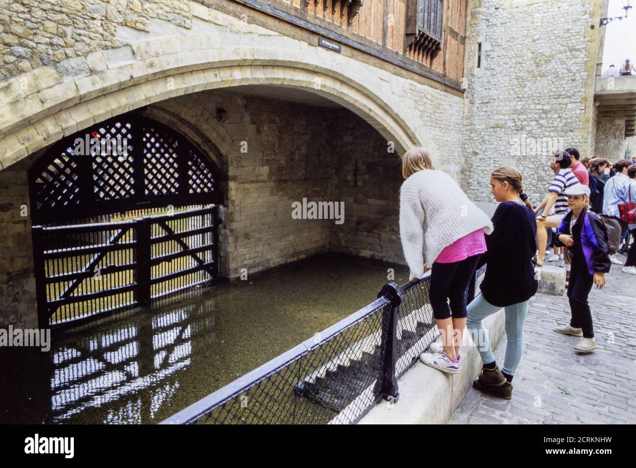 The Traitor’s Gate at The Tower of London is on the river side of the ...