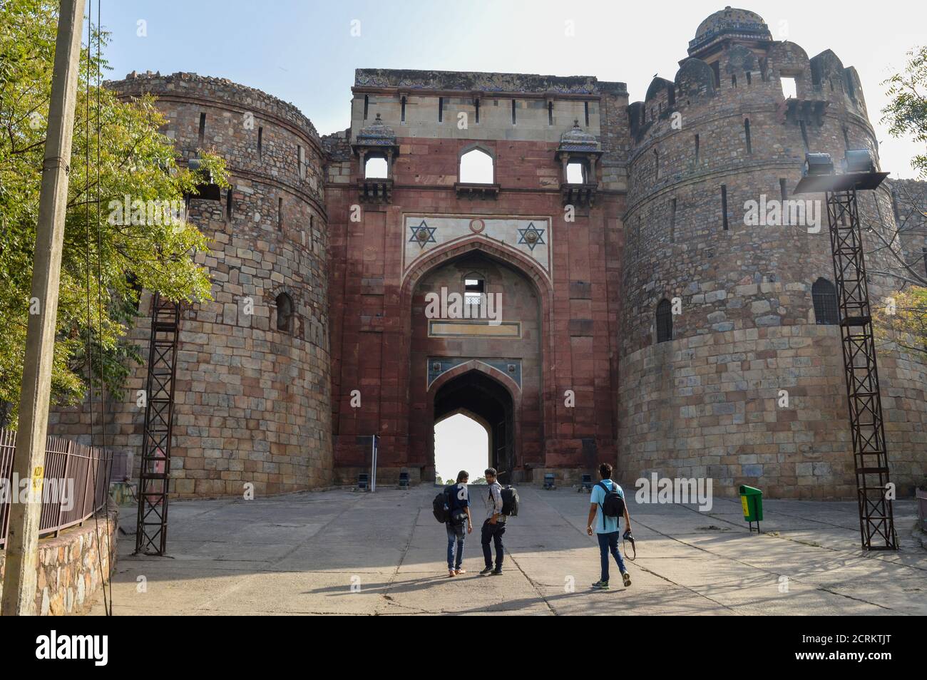 A view of main gate of old fort from outside Stock Photo - Alamy