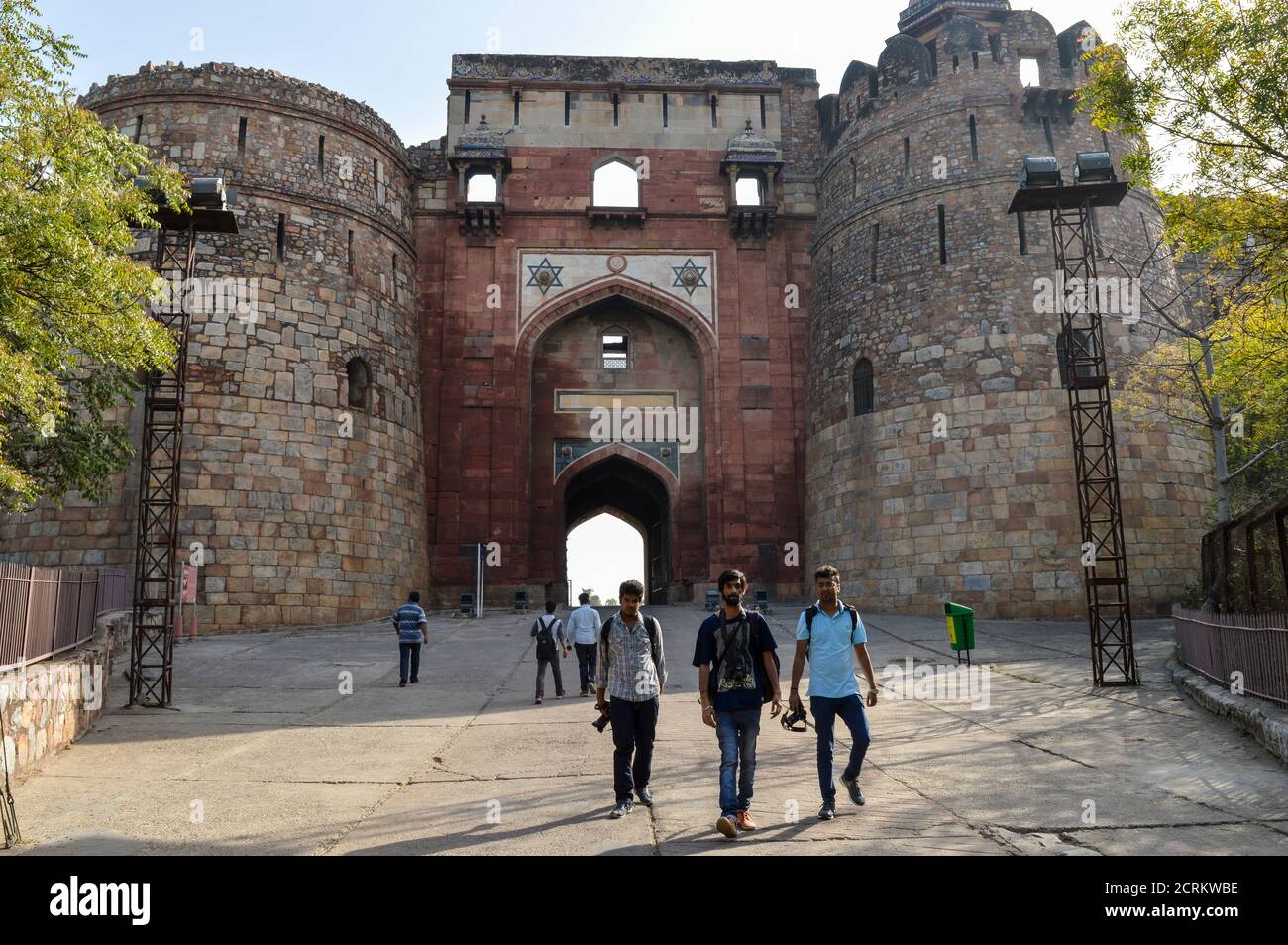 A view of main gate of old fort from outside Stock Photo - Alamy