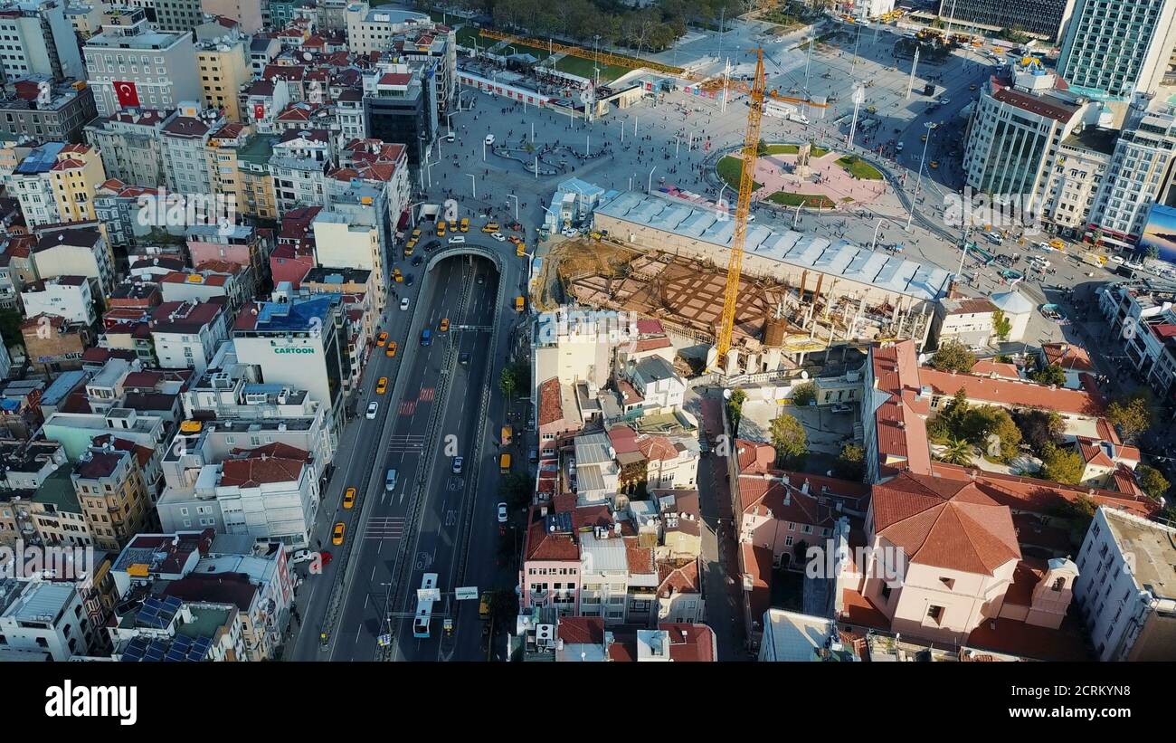 Cityscape Istanbul, Turkey. Photo from the bird's-eye view Stock Photo ...