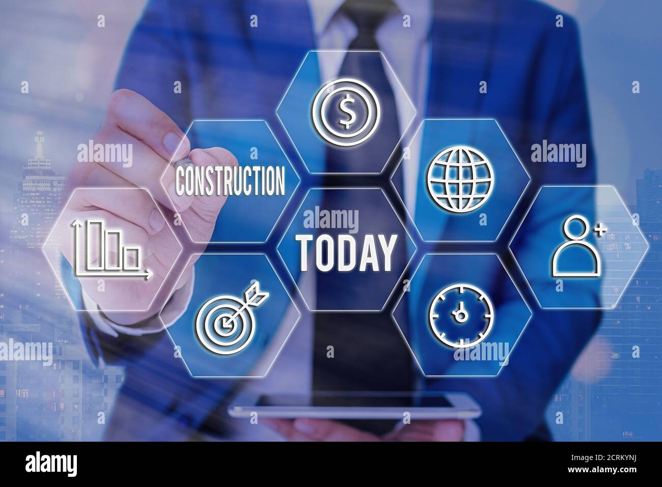 Conceptual hand writing showing Construction. Concept meaning ...