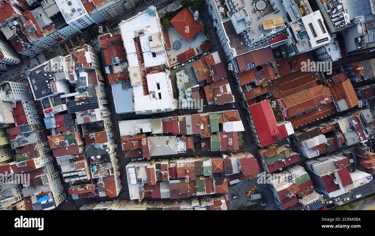 Cityscape Istanbul, Turkey. Photo from the bird's-eye view Stock Photo ...