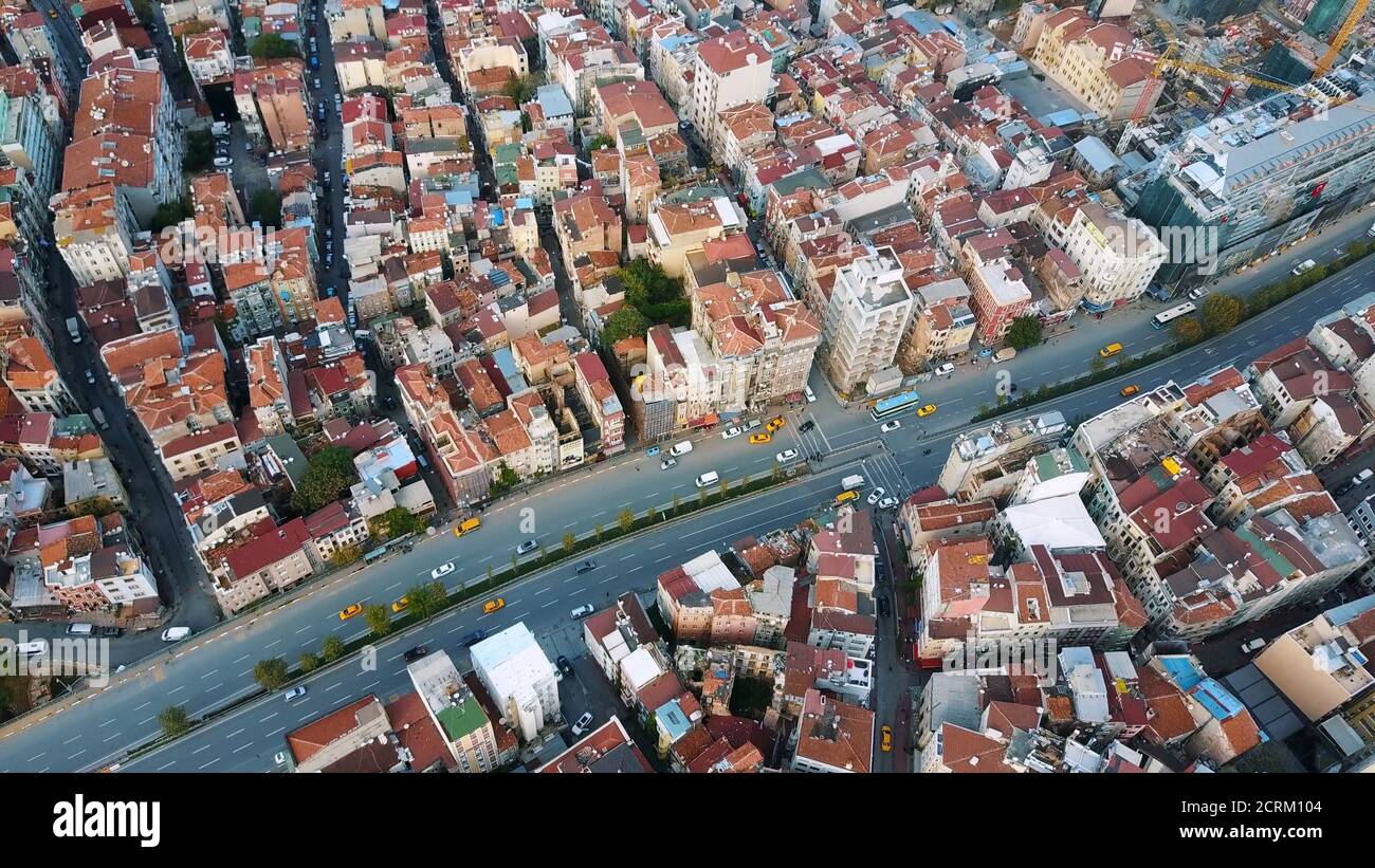 Cityscape Istanbul, Turkey. Photo from the bird's-eye view Stock Photo ...