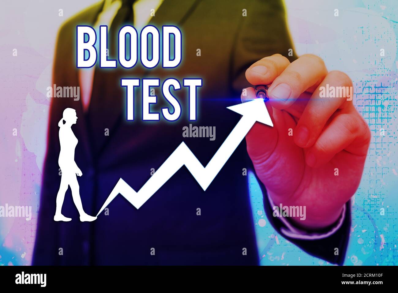 Word writing text Blood Test. Business photo showcasing Extracted blood ...