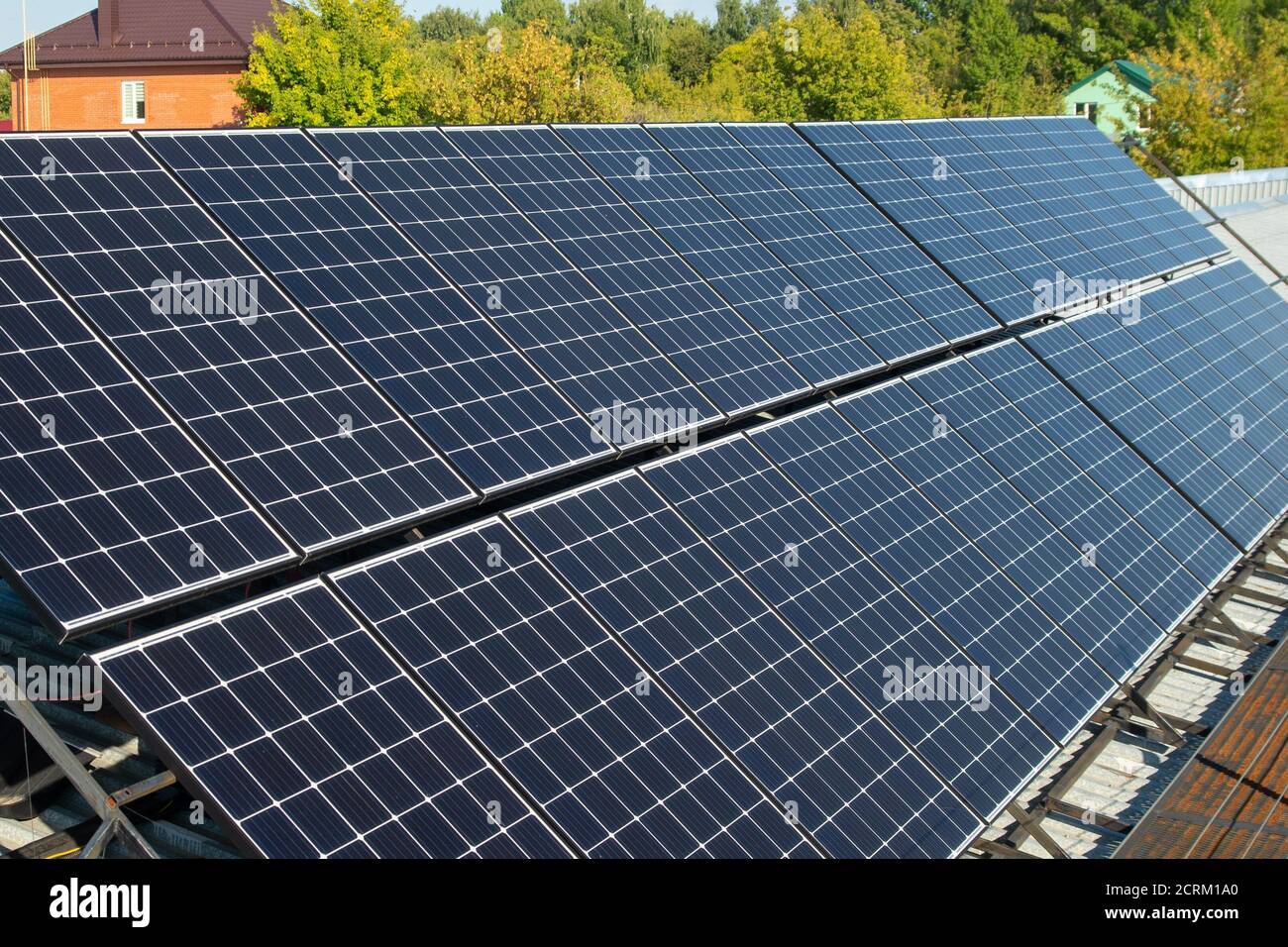 Photovoltaic cells on the background or solar panels Stock Photo - Alamy