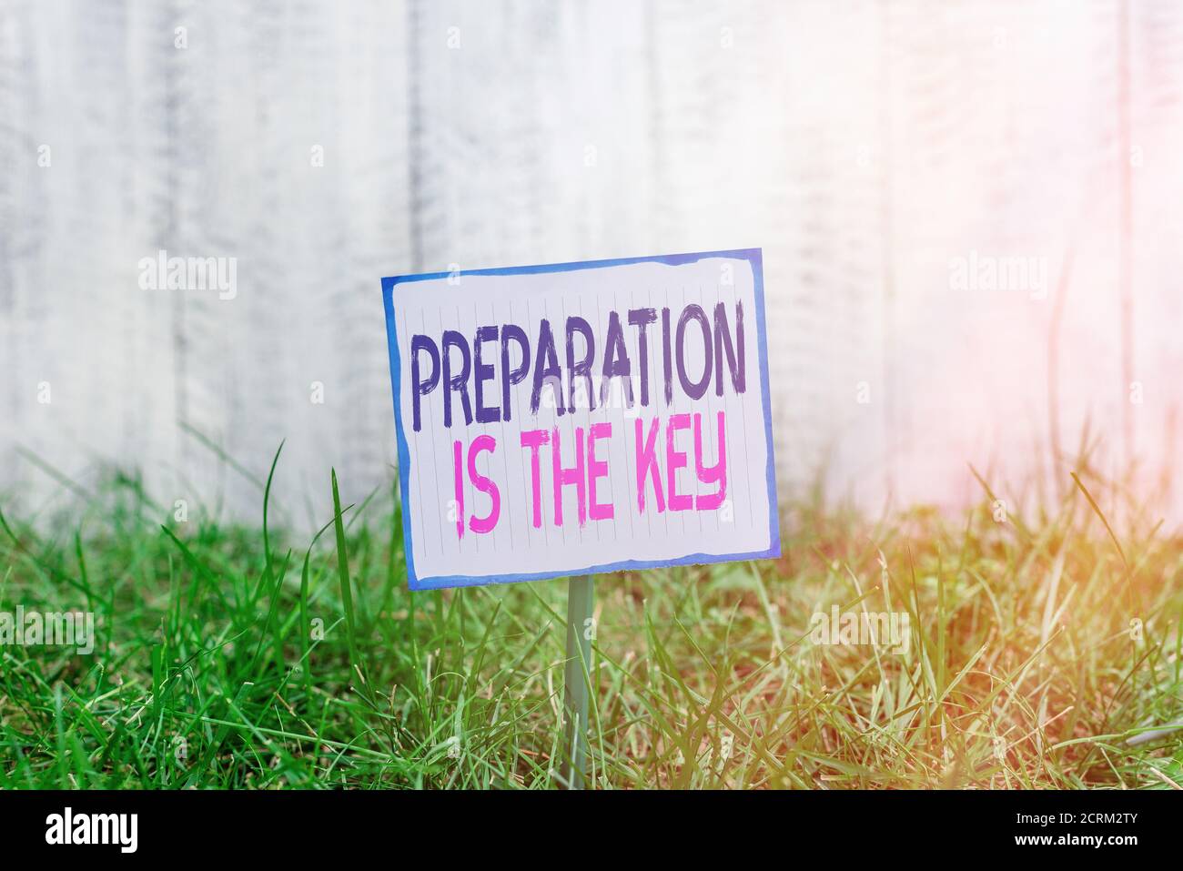 Handwriting text Preparation Is The Key. Conceptual photo it reduces ...