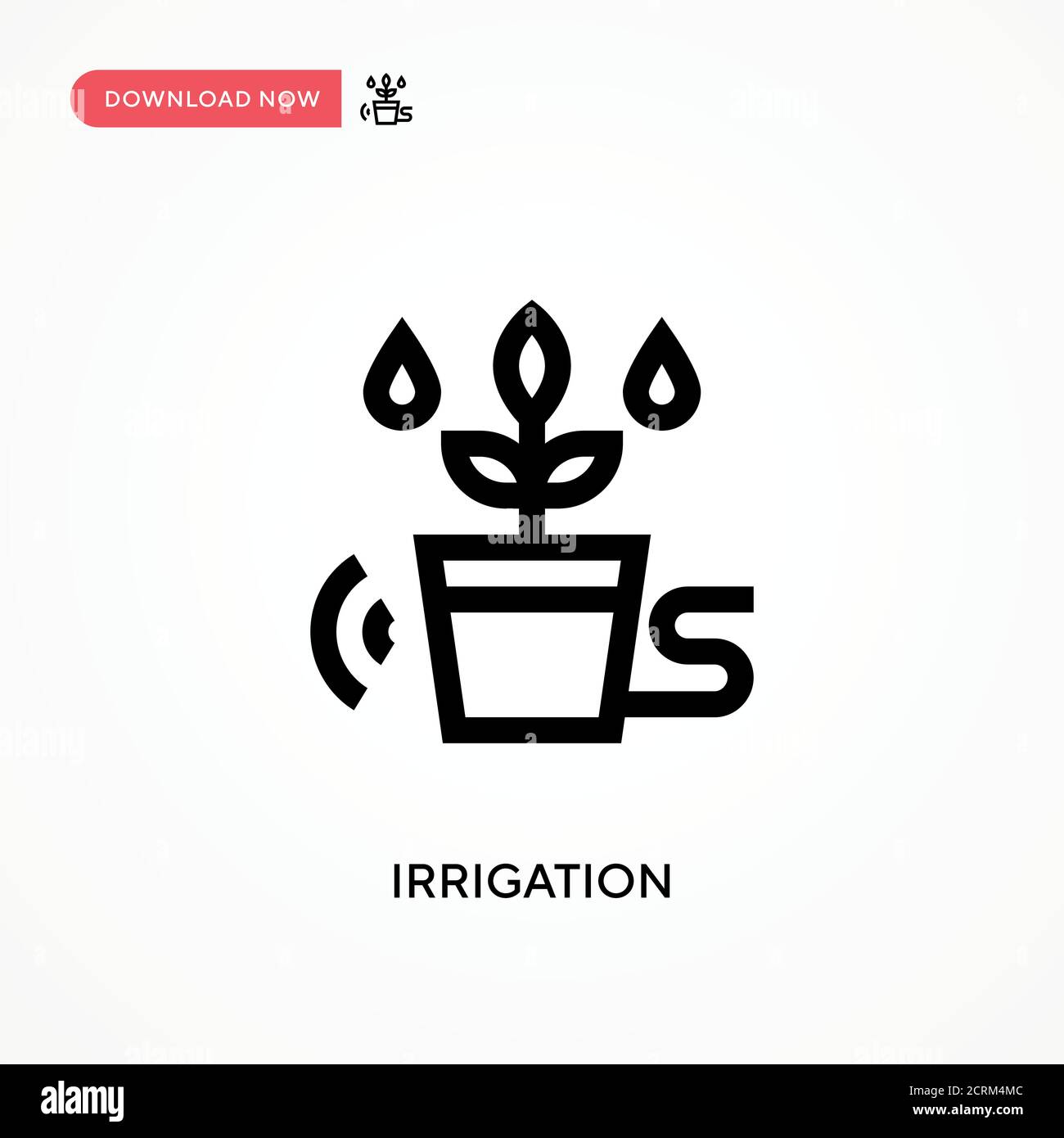 Irrigation pivot maintenance Stock Vector Images - Alamy
