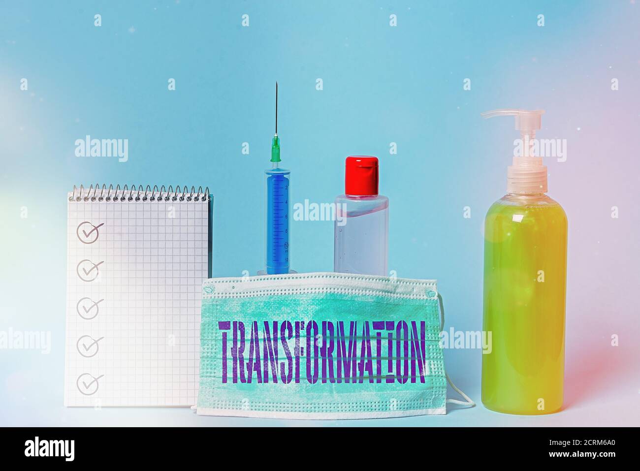 Writing note showing Transformation. Business concept for process, or ...