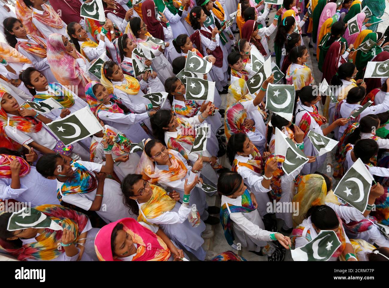 Pakistans national flags hi-res stock photography and images - Alamy