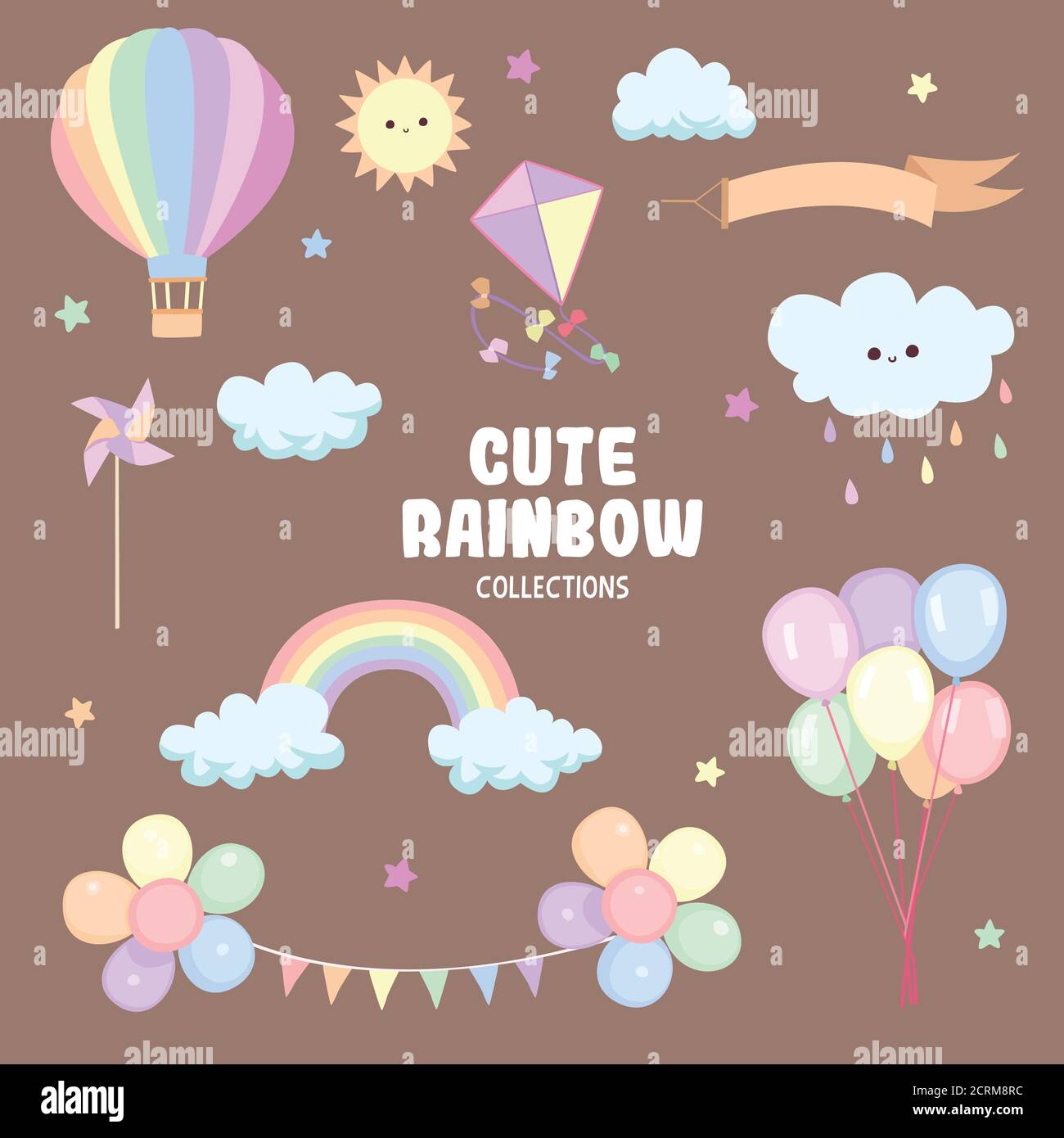 Magical play of colors Stock Vector Images - Alamy