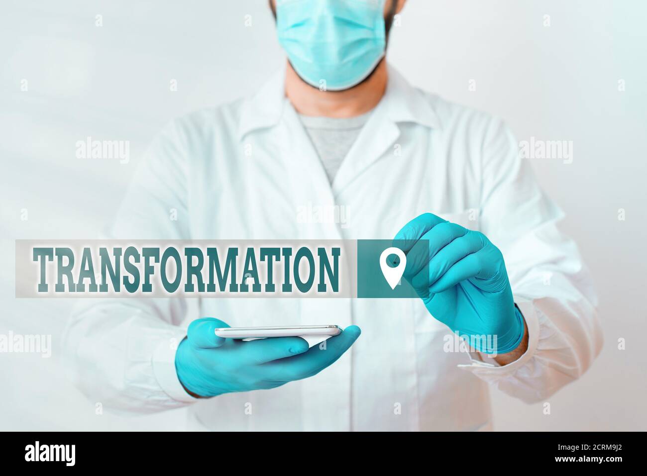 Handwriting text Transformation. Conceptual photo process, or instance ...