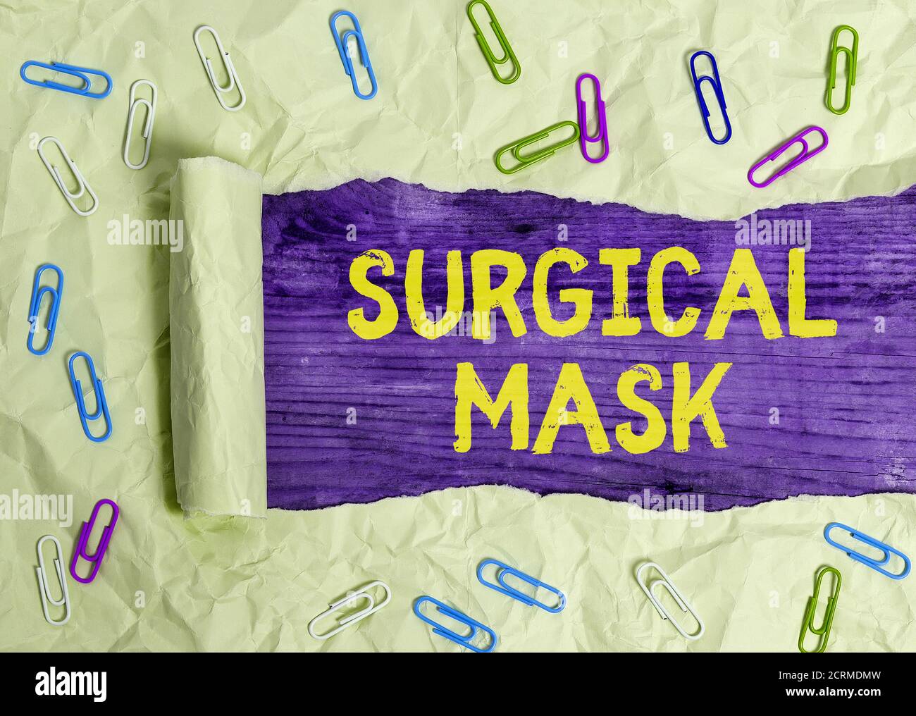 Handwriting text writing Surgical Mask. Conceptual photo worn by health ...