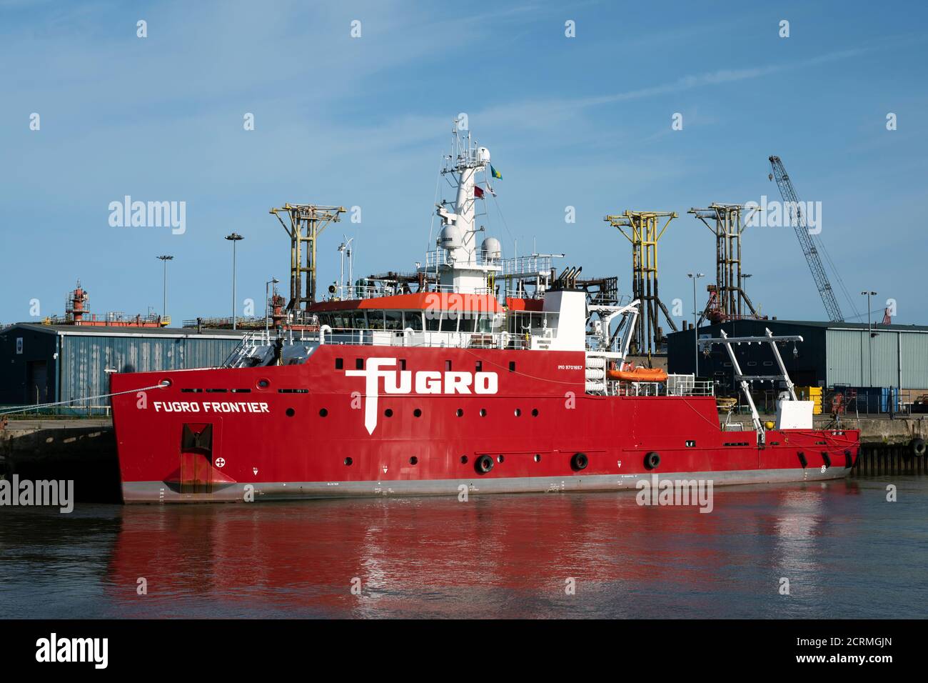 Fugro Frontier, port of Great Yarmouth, Norfolk, UK Stock Photo - Alamy
