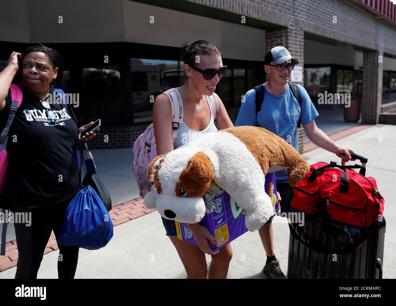 Hurricane evacuation bus hi-res stock photography and images - Alamy
