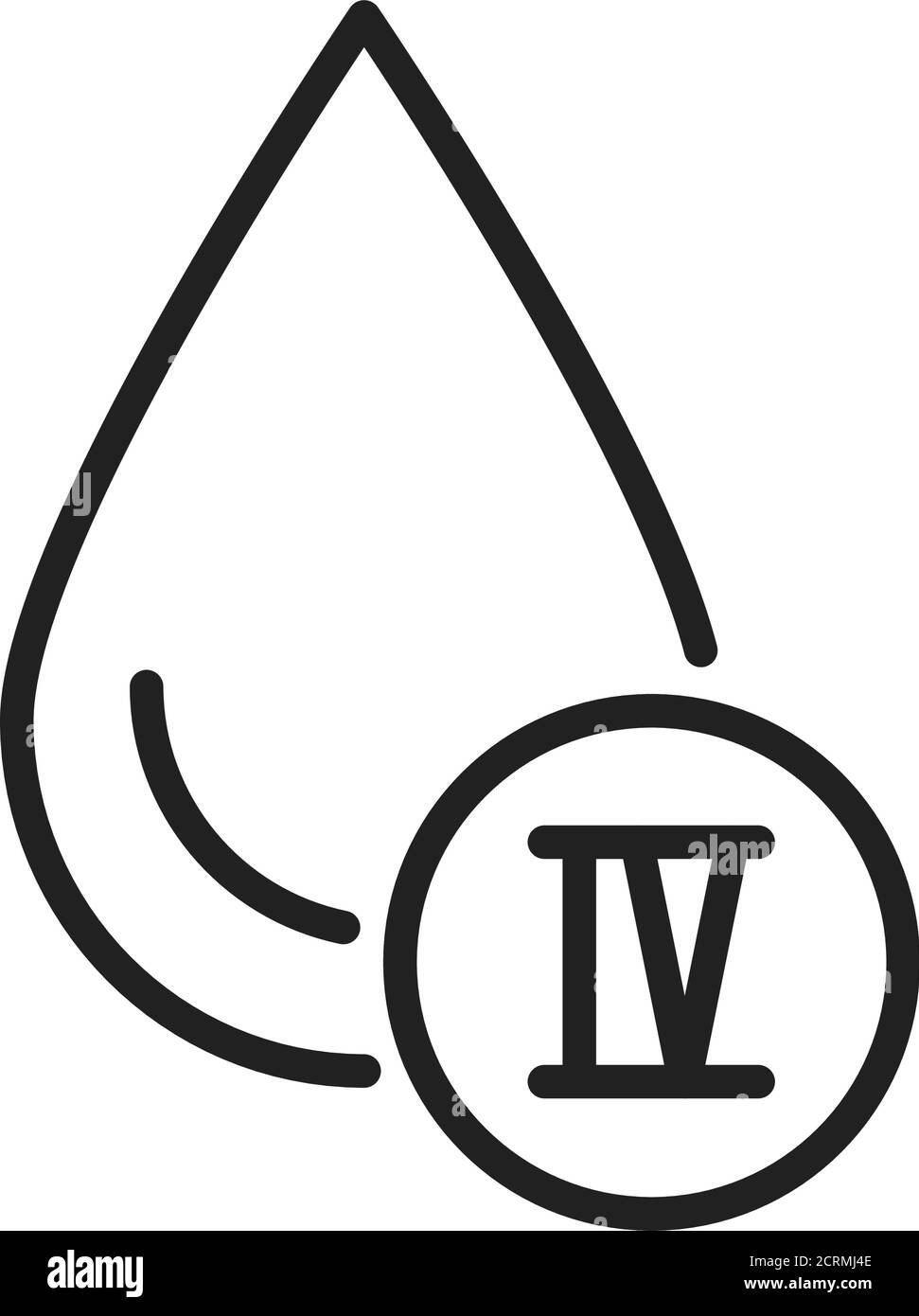 4 blood group black line icon. Donation, charity concept. Blood banking ...