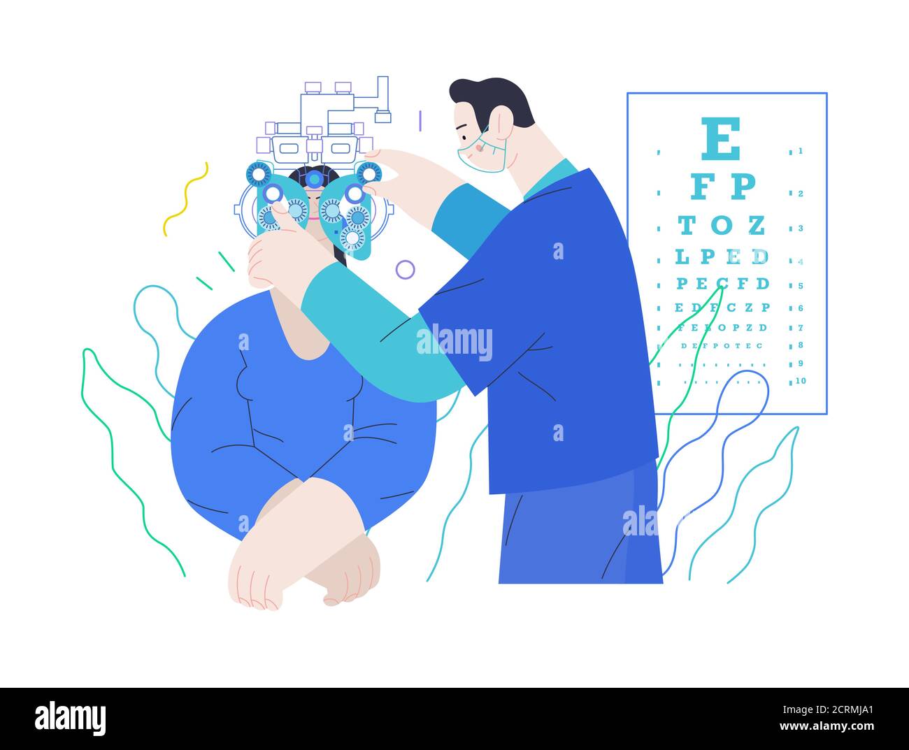 Eye Doctors Office Stock Vector Images Alamy Eye Doctors Office Stock Vector Images Alamy