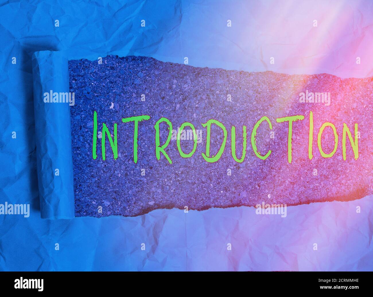 Word writing text Introduction. Business photo showcasing act or ...