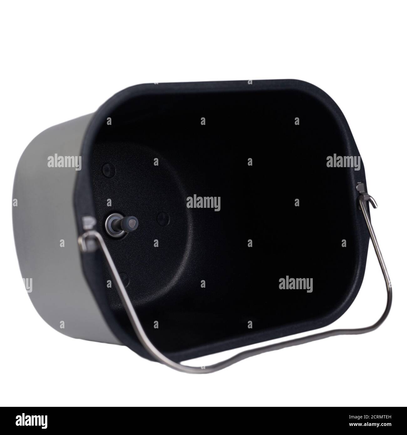 Bread maker pan isolated on white background. Replacement part ...