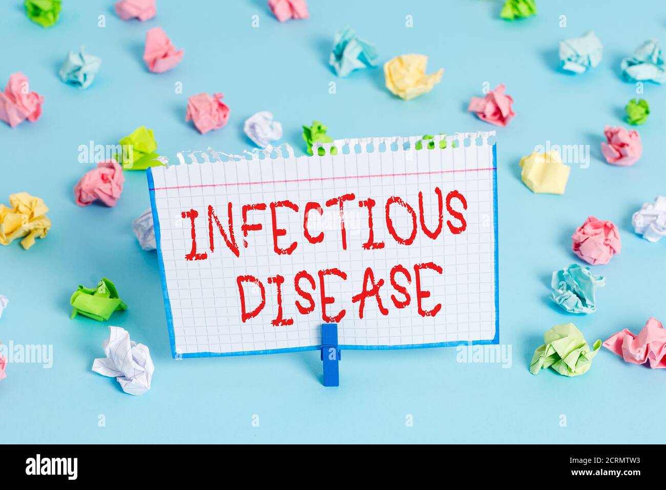 Handwriting text Infectious Disease. Conceptual photo caused by ...