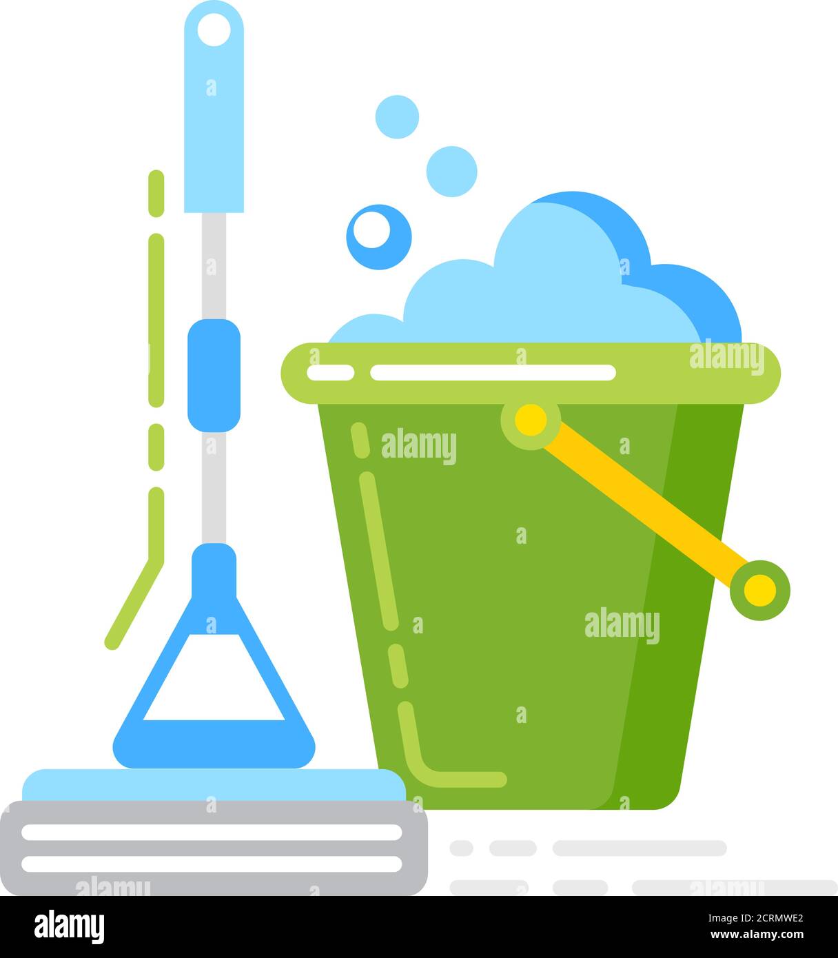 Cleaning banner mop banner template hi-res stock photography and images ...