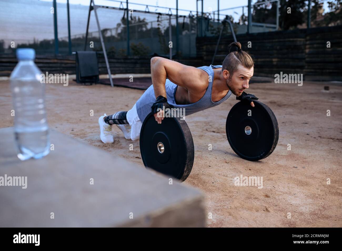 Doing push up exercise hi-res stock photography and images - Alamy