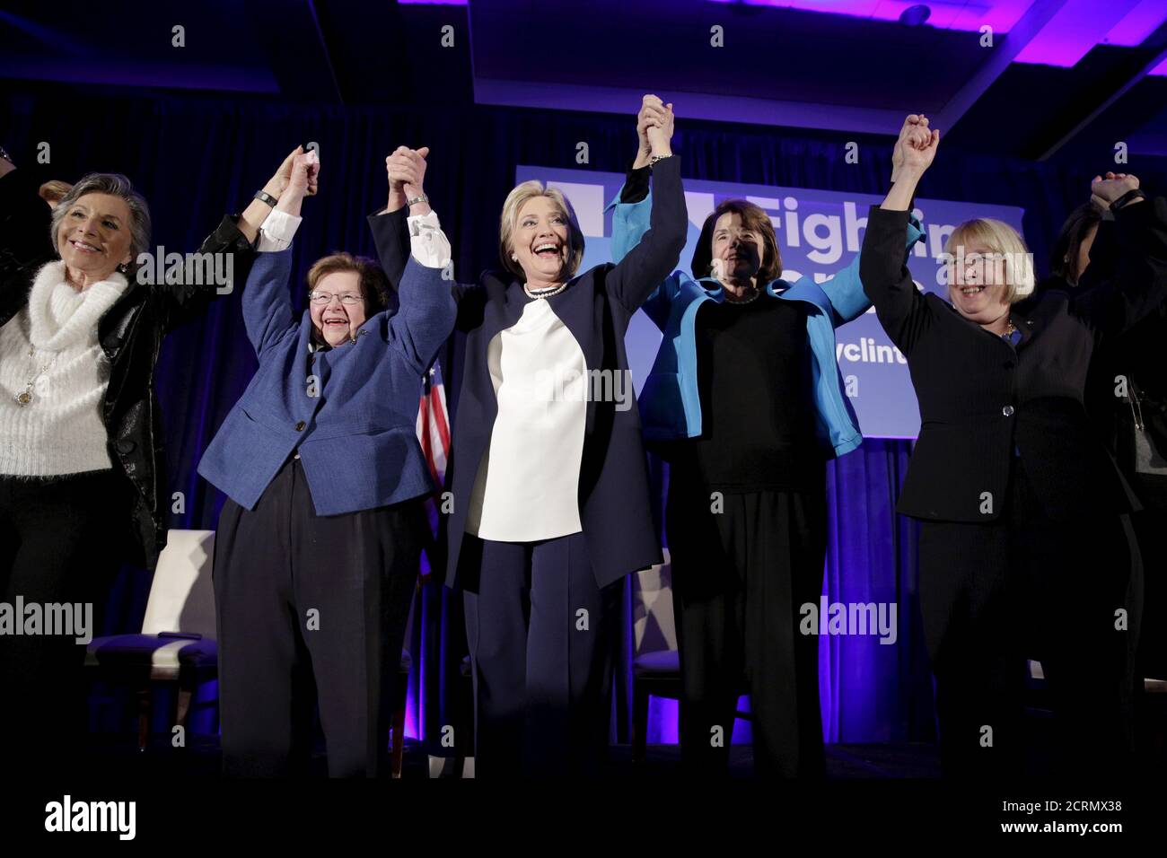 Barbara mikulski hillary clinton hi-res stock photography and images ...