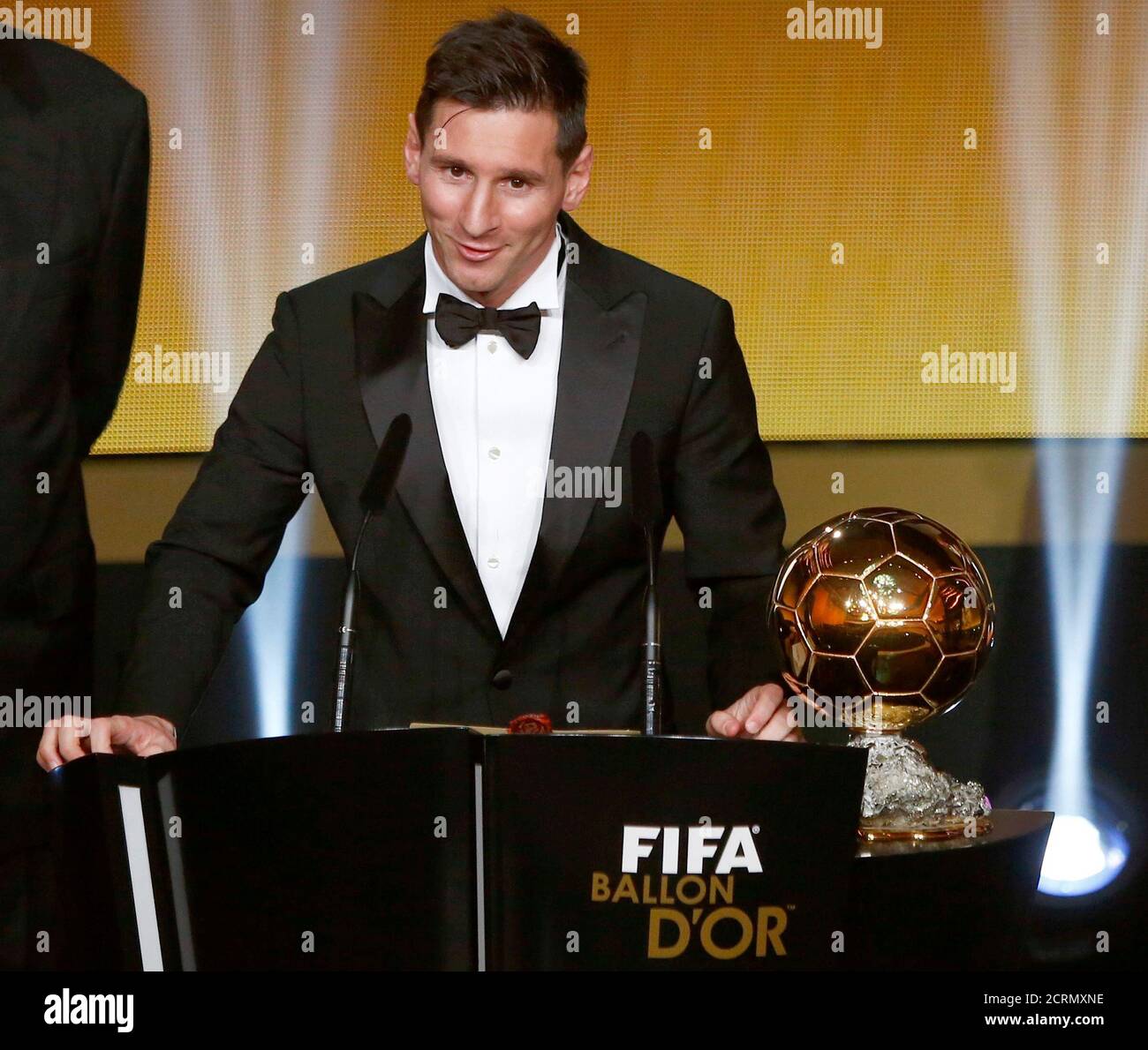 Lionel messi argentina ballon d'or hi-res stock photography and images ...