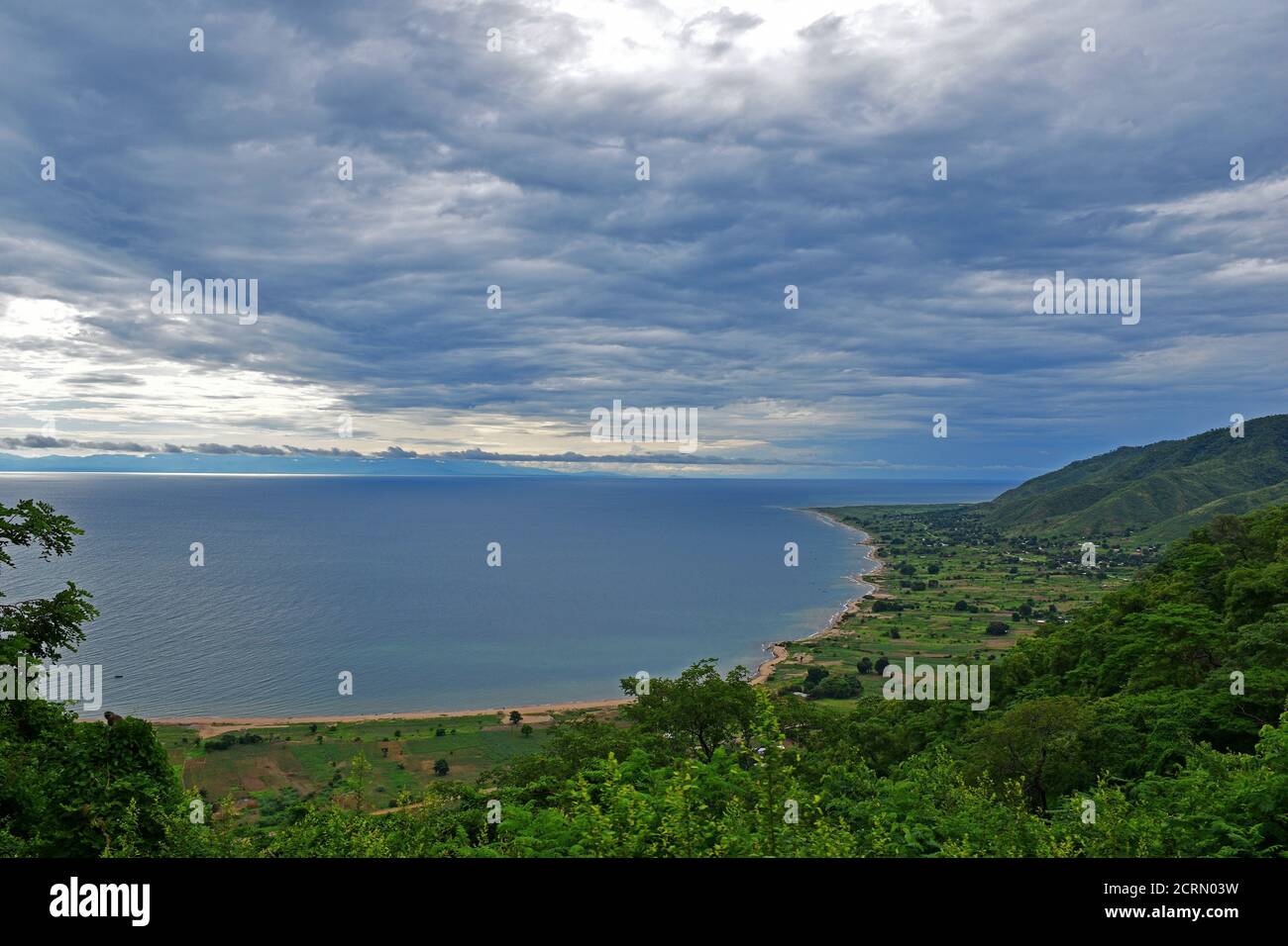 Landscape of Lake Malawi Stock Photo - Alamy