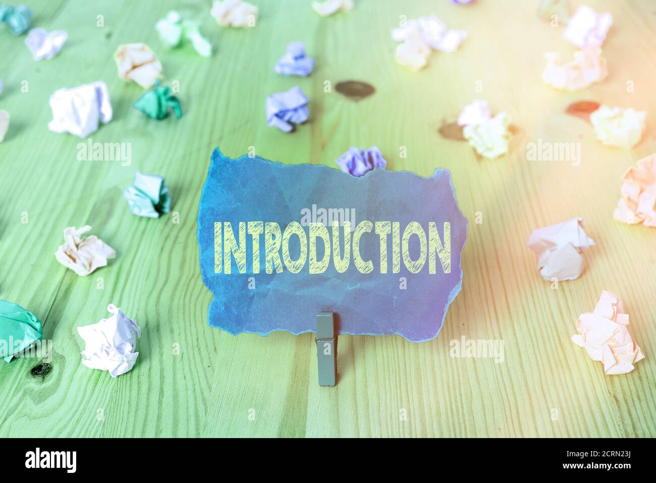 Word writing text Introduction. Business photo showcasing act or ...