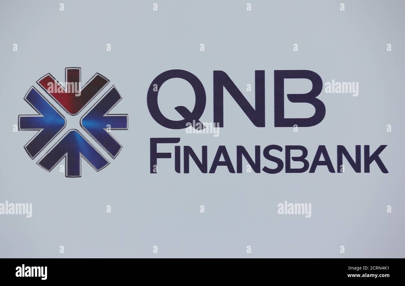 Qnb finansbank logo hi-res stock photography and images - Alamy