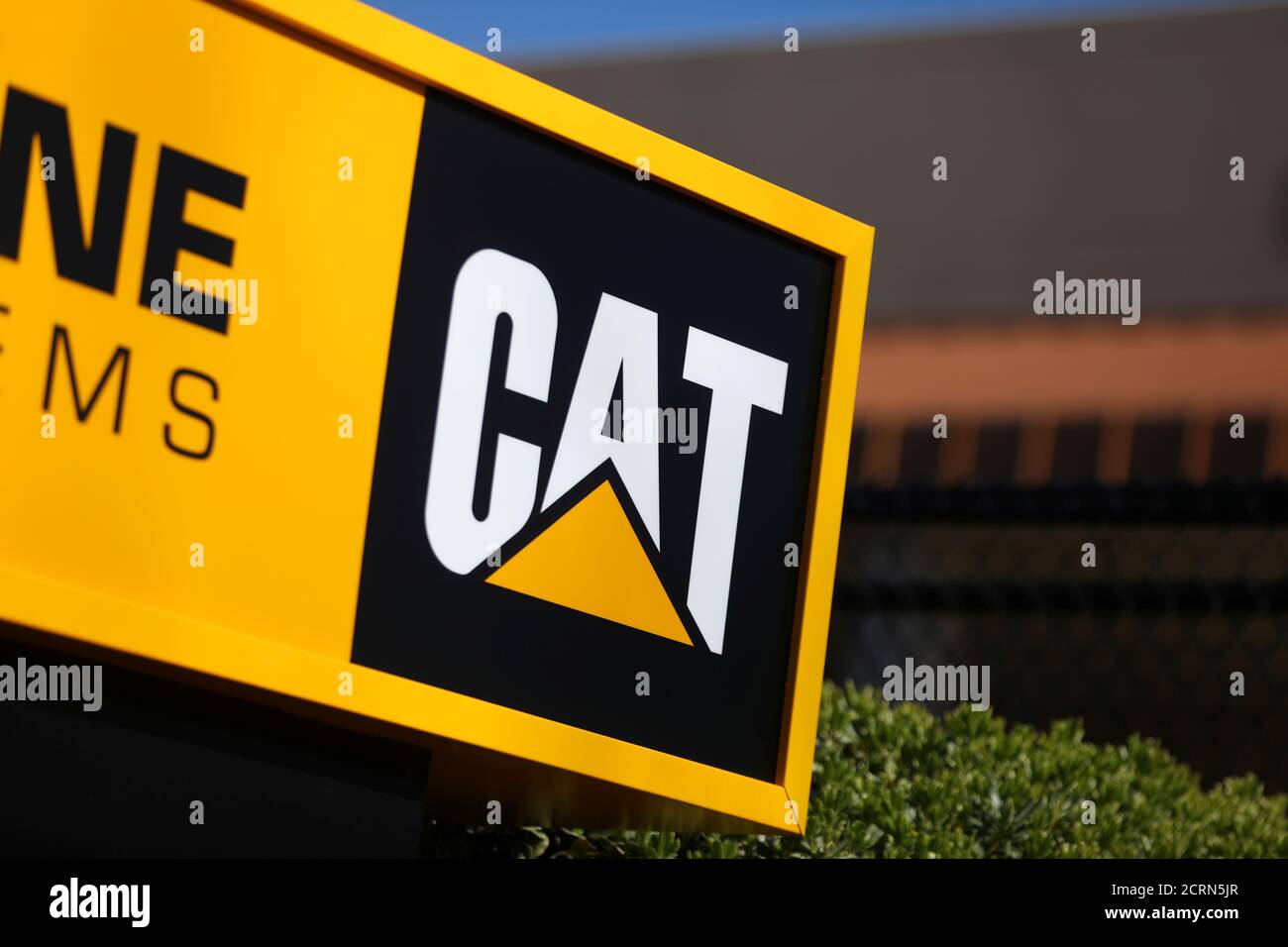 Caterpillar inc sign hi-res stock photography and images - Alamy