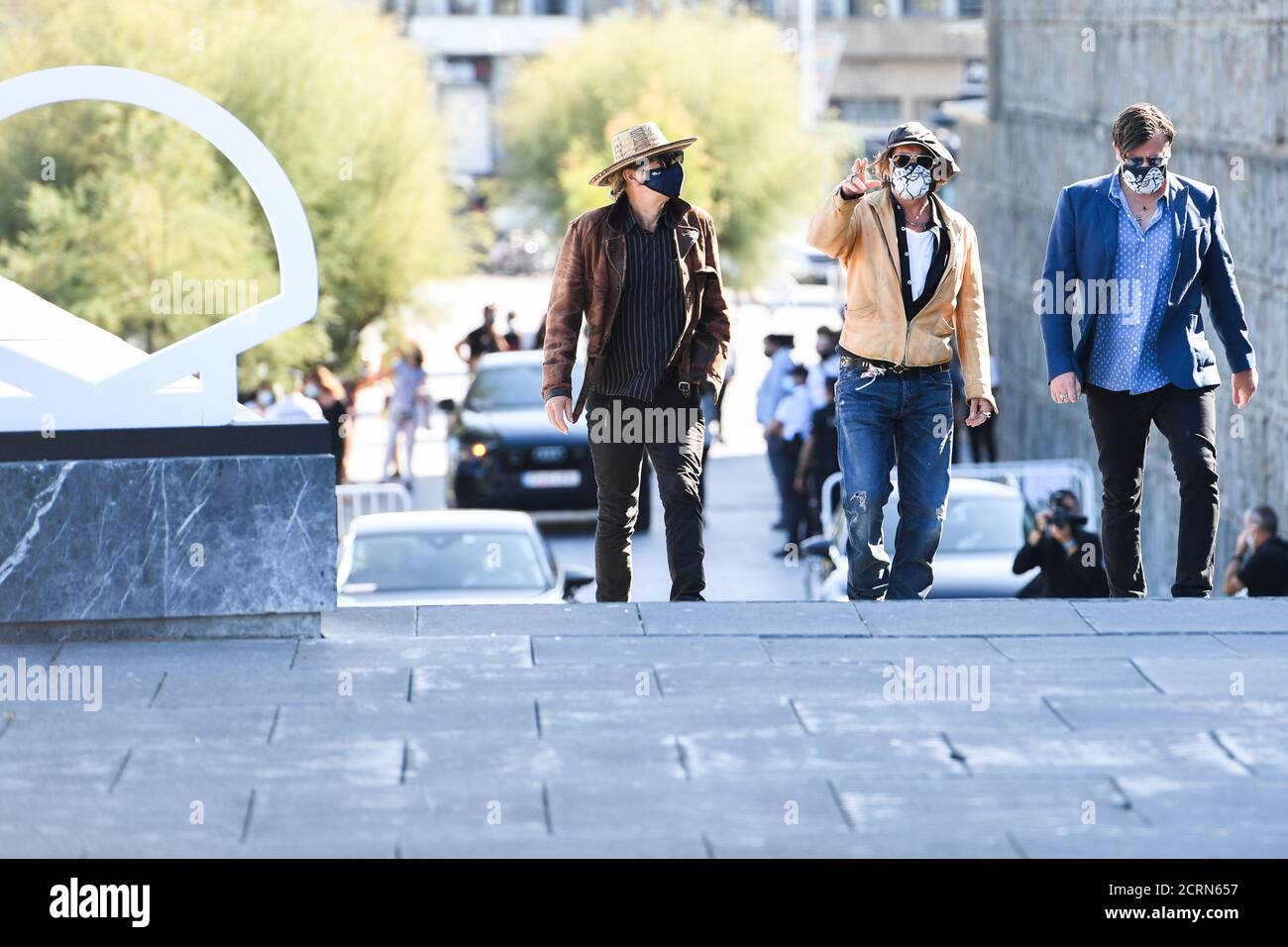 San Sebastian, Spain. 20th September 2020. Julien Temple, Johnny Depp ...