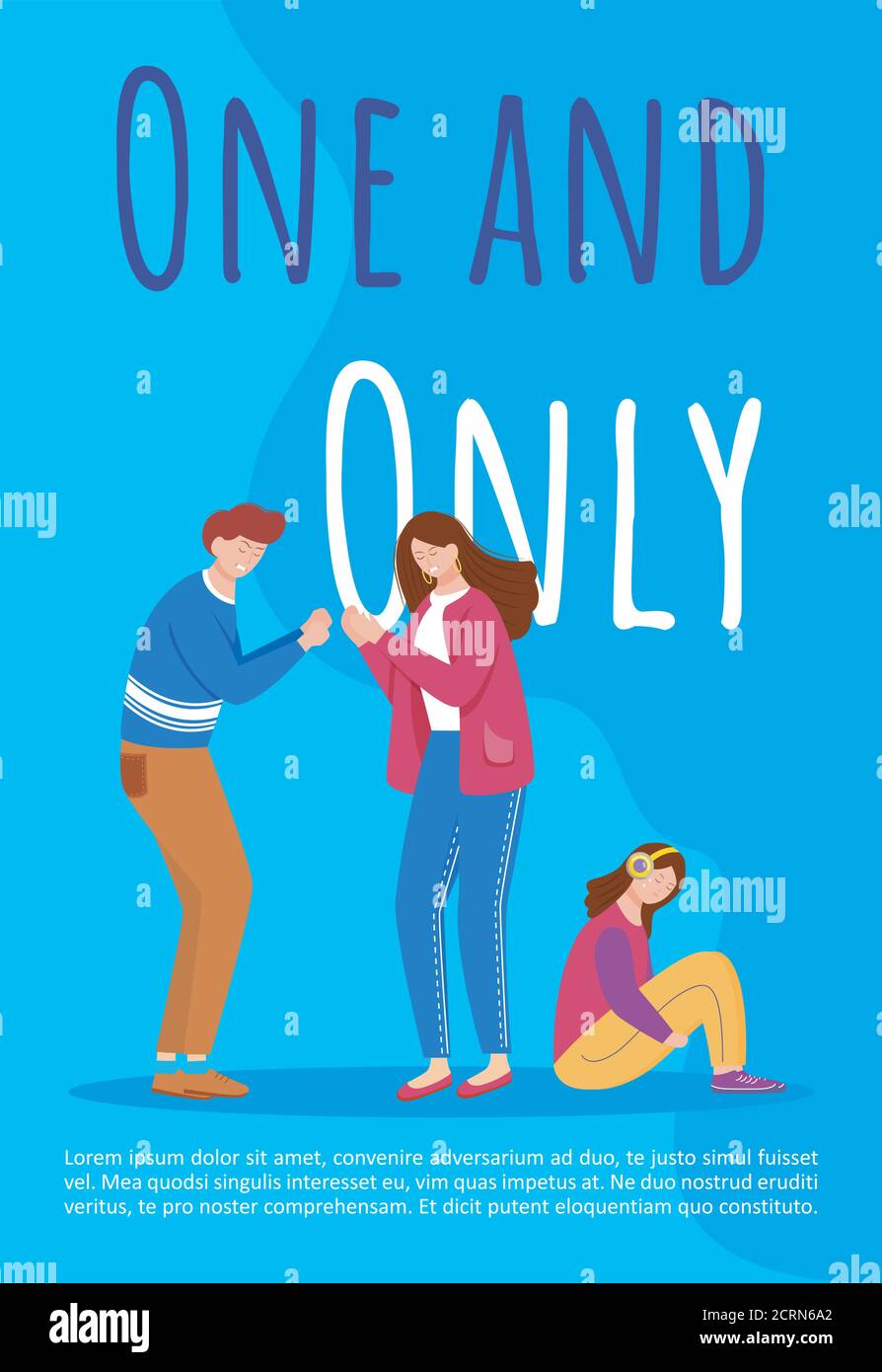 Only one teenager Stock Vector Images - Alamy