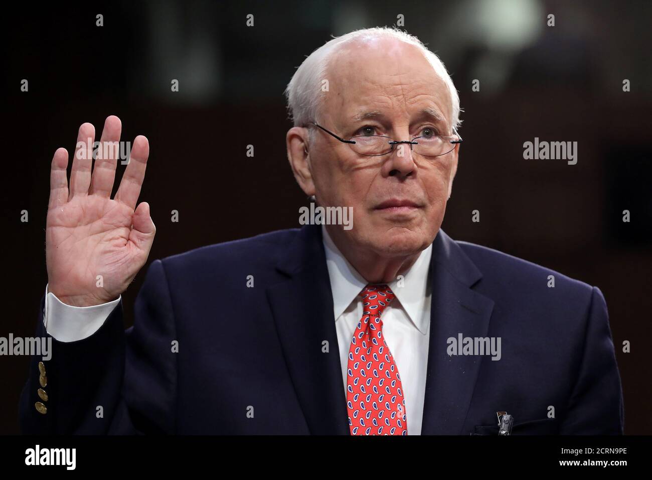 John dean sworn hi-res stock photography and images - Alamy