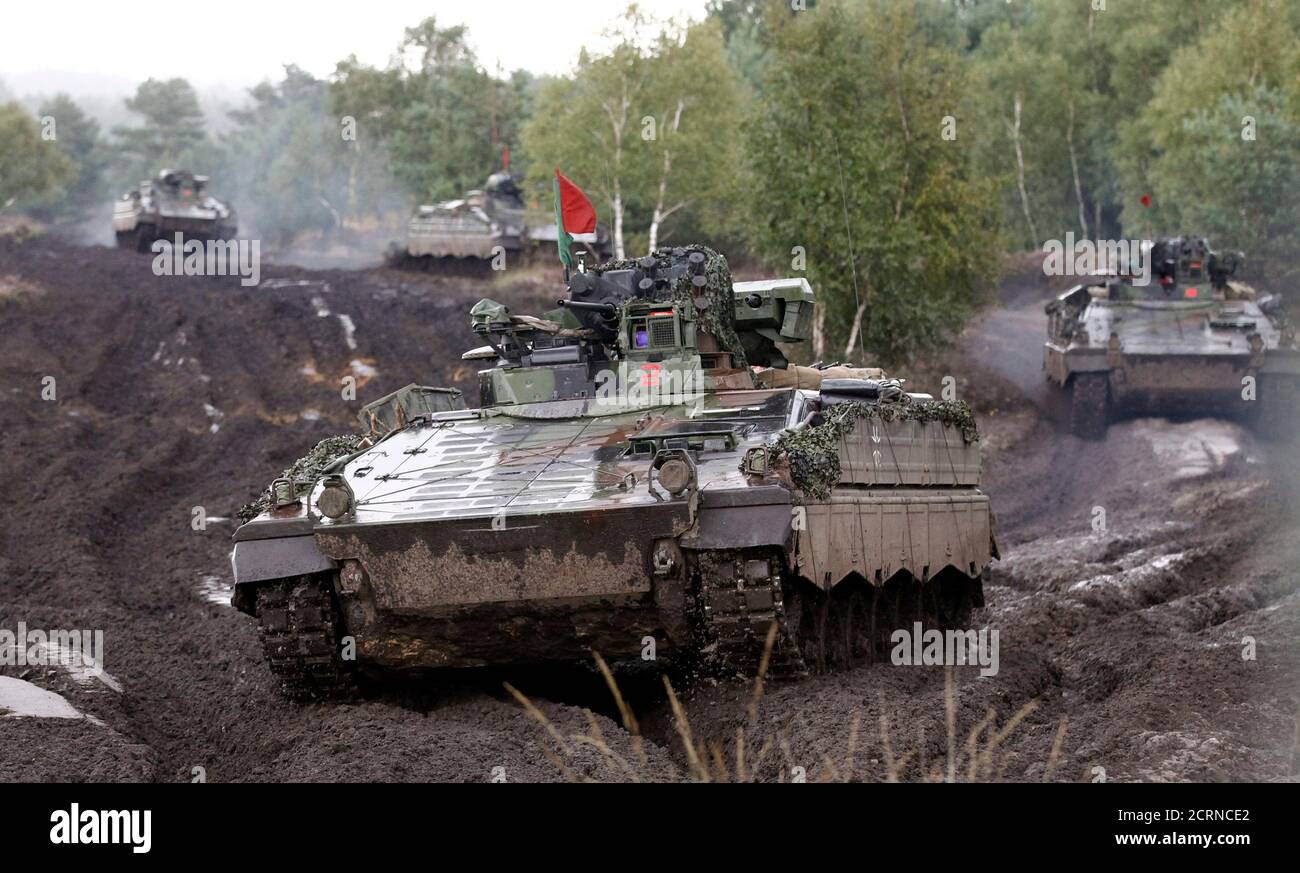 German bundeswehr soldiers armoured infantry hi-res stock photography ...