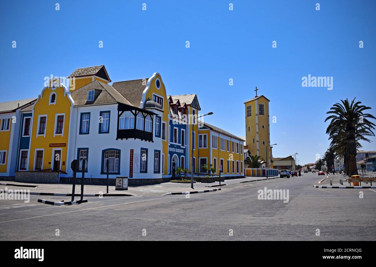 Colonial Swakopmund in Namibia Stock Photo - Alamy