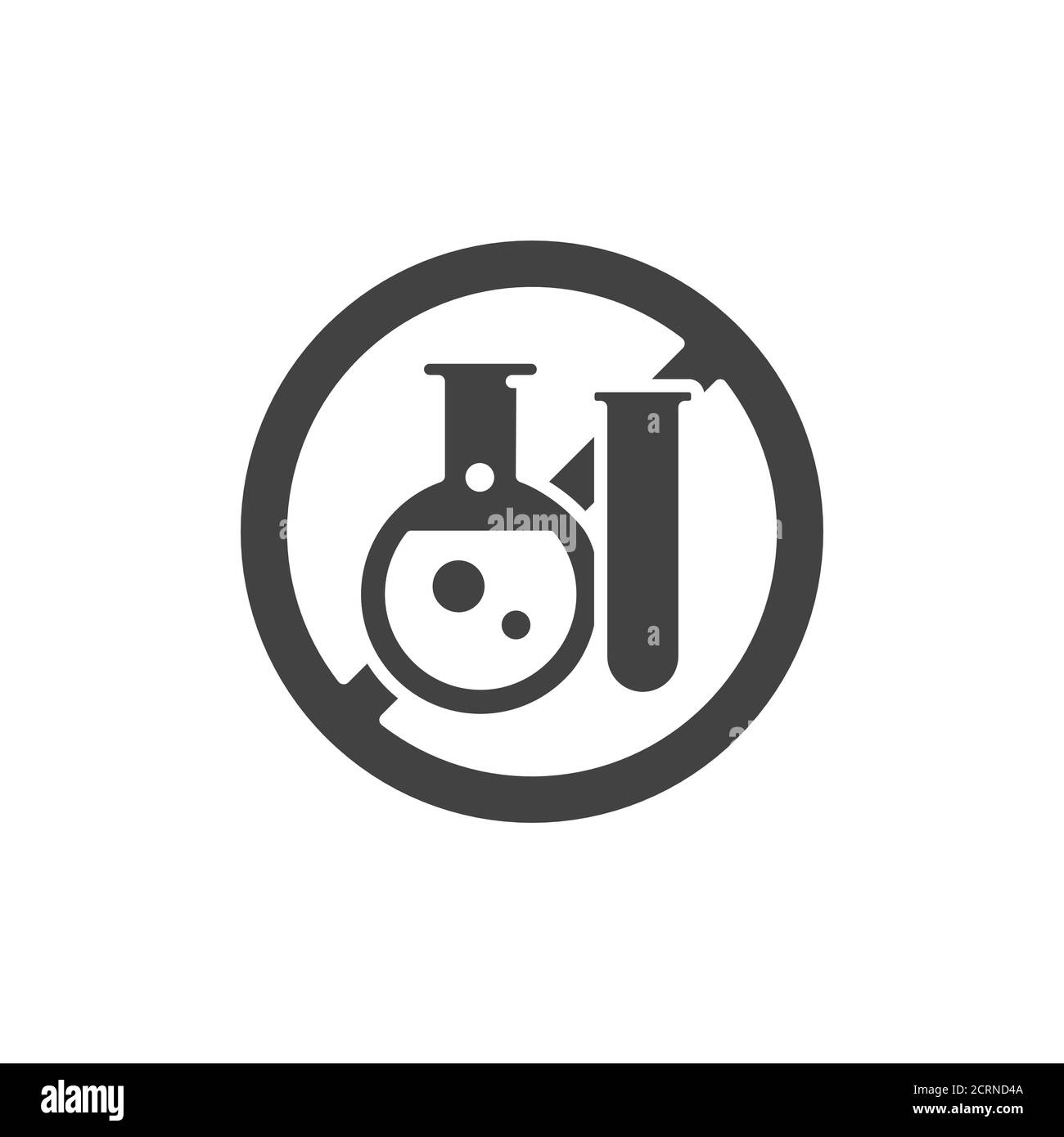 Green label paraben free symbol Black and White Stock Photos & Images ...