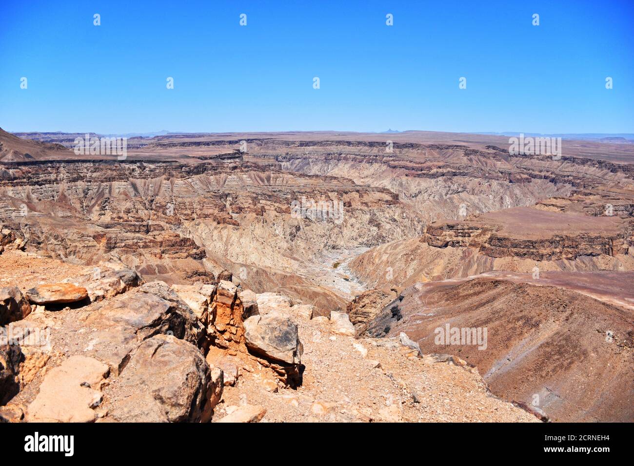 Fish River Canyon in Namibia Stock Photo - Alamy