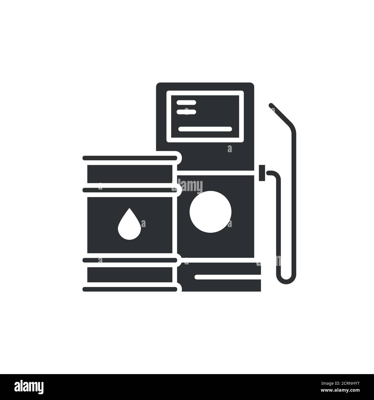 Biofuel glyph black icon. Green technology sign. Alternative energy ...