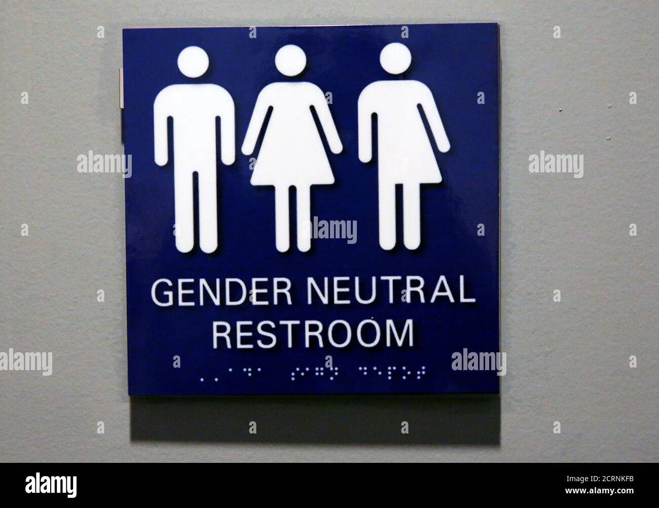 Gender Neutral Restroom Sign High Resolution Stock Photography and ...