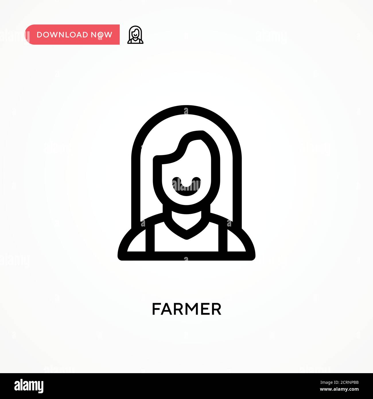 Farmer portrait tractor Stock Vector Images - Alamy