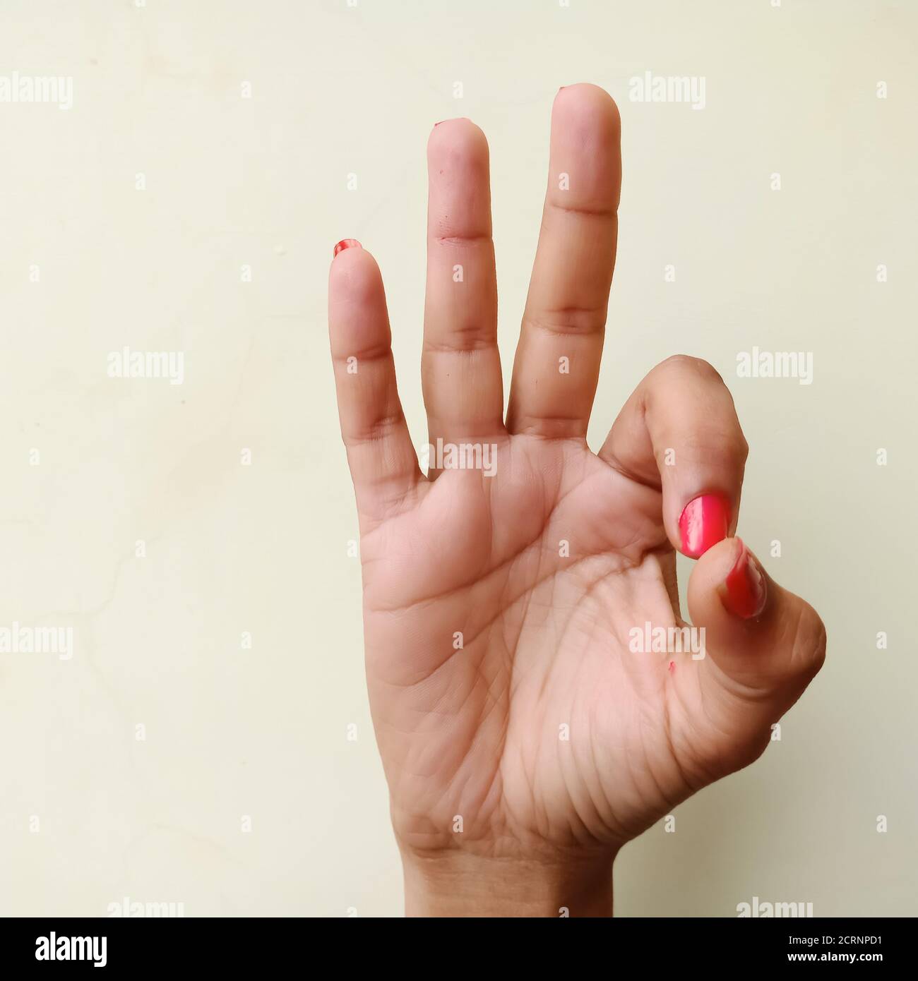 Sign language, A collage of the American sign language alphabet F by ...