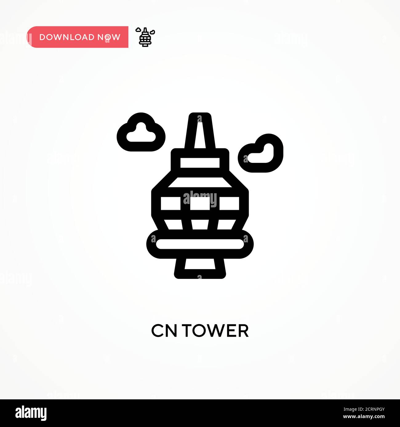 Tower cn Stock Vector Images - Alamy